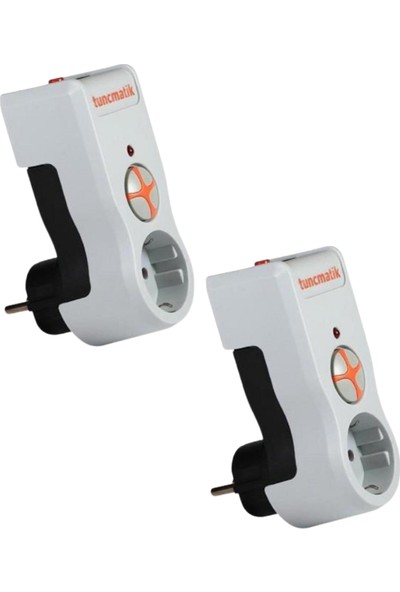 Tunçmatik TSK5078 1'li 2 Adet 525J. Akım Korumalı Priz
