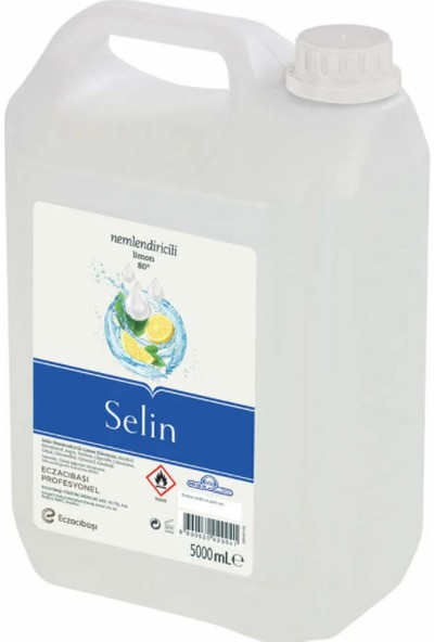 Selin Nemlendirici Limon Kolonyası 5 Lt