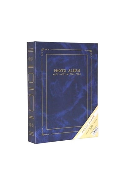 Aledo 15x21cm 100’LÜK Ciltbezli Fotoğraf Albümü 689106-MAVI Aledo 15x21cm 100’LÜK Ciltbezli Fotoğraf Albümü 689106-MAVI