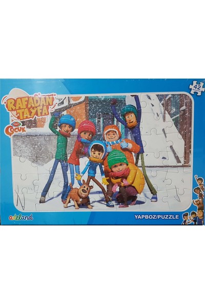 Adeland Trt Çocuk Rafadan Tayfa 42 Parça Yapboz Puzzle