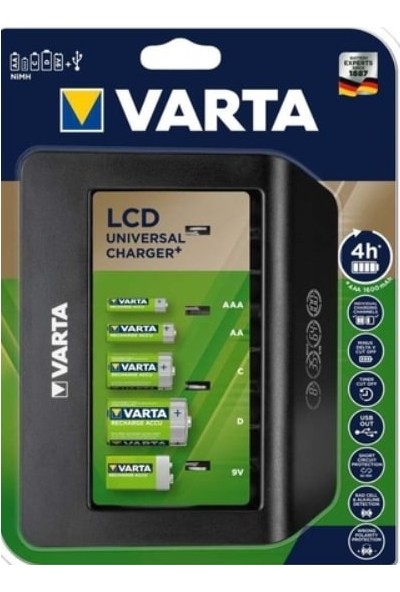 Varta LCD Universal Charger Varta LCD Universal Charger