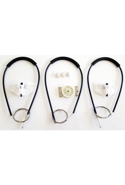 Skilit Citroen Berlingo 1996-2008 Ön Sol Sağ Cam Kriko Teli ve Tamir Seti