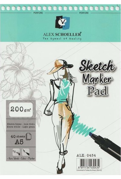 Alex Schoeller Sketch-Marker Pad Alex Schoeller Sketch-Marker Pad