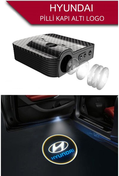 BTM Otomotiv Hyundai Marka Pilli Kapı Altı Logo Sensörlü BTM Otomotiv Hyundai Marka Pilli Kapı Altı Logo Sensörlü