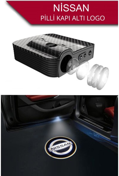 BTM Otomotiv Nissan Marka Pilli Kapı Altı Logo Sensörlü