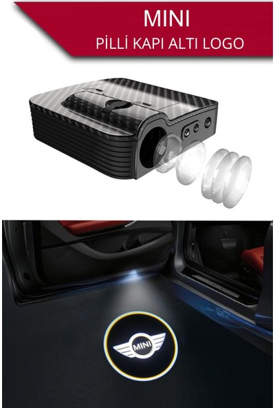 BTM Otomotiv Mini Marka Pilli Kapı Altı Logo Sensörlü