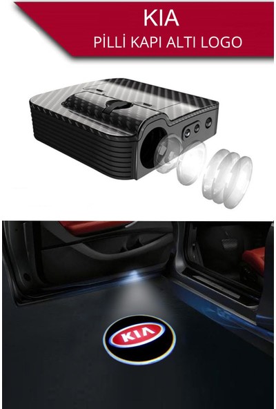 BTM Otomotiv Kia Marka Pilli Kapı Altı Logo Sensörlü BTM Otomotiv Kia Marka Pilli Kapı Altı Logo Sensörlü