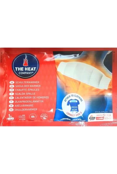 The Heat Company 4 Gözlü 8 Saat Yapışkanlı Shoulderwarmers Boyun Isıtıcı Tek Adet The Heat Company