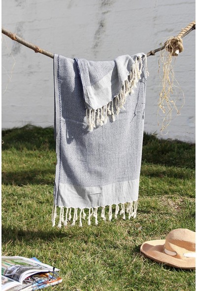 Baveno Pamuklu 90 x 170 cm Peştemal Plaj Havlusu Lale Desen Jakarlı Baveno Pamuklu 90 x 170 cm Peştemal Plaj Havlusu Lale Desen Jakarlı