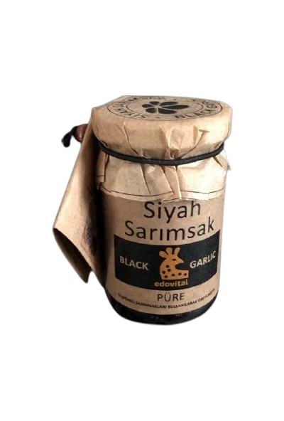 Edovital Siyah Sarımsak Püre 100 gr Edovital Siyah Sarımsak Püre 100 gr
