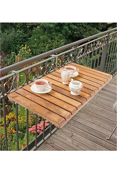 Reto Design Retodesign Ahşap Katlanır Balkon Masası Reto Design Retodesign Ahşap Katlanır Balkon Masası