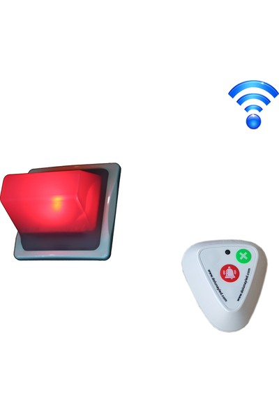 Dolunay LED Makam Çağrı Butonu Kablosuz Dolunay LED Makam Çağrı Butonu Kablosuz
