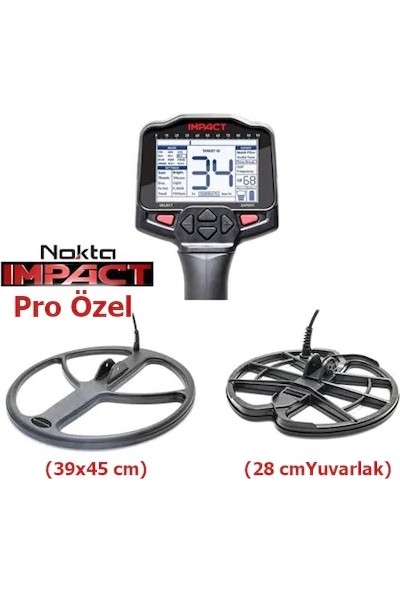 Nokta İmpact Pro Özel Paket Define Altın Metal Dedektör Nokta İmpact Pro Özel Paket Define Altın Metal Dedektör