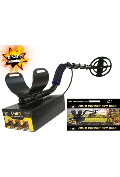 Gold Pronet Sky 1000 Ayrımlı Define Dedektörü