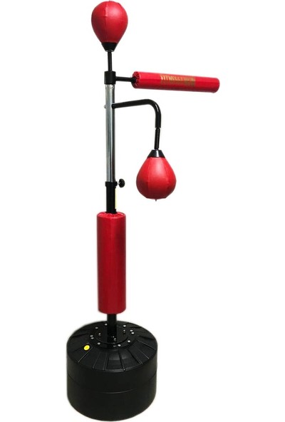 Leyaton Hız Topu Boks Kapsamlı Döner Çubuk Hedefi 1.60 cm -200 cm Yükseklik Kırmızı Leyaton Hız Topu Boks Kapsamlı Döner Çubuk Hedefi 1.60 cm -200 cm Yükseklik Kırmızı