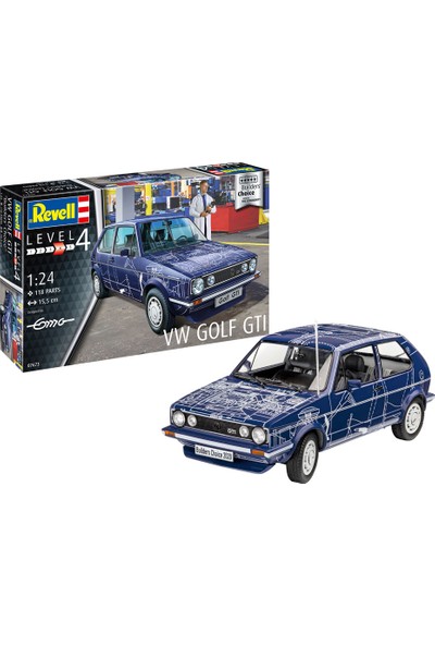Revell Maket Model Kit Vw Golf Gtı 07673