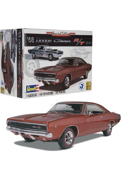 Revell Maket Model Kit 68 Dodge Charger 14202 Revell Maket Model Kit 68 Dodge Charger 14202