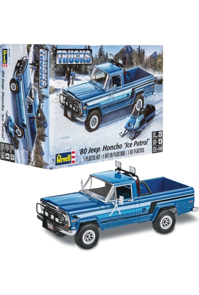 Revell Maket Model Kit 1980 Jeep Honcho Ice Patrol 17224