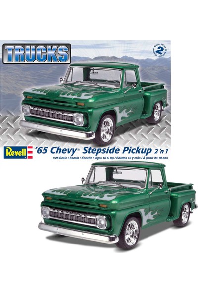 Revell Maket Model Kit 65 Chevy Pickup 17210 Revell Maket Model Kit 65 Chevy Pickup 17210