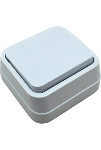 Merve Sıva Üstü Tekli Anahtar