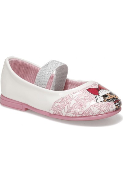 Lol ALLE.P1FX Beyaz Kız Çocuk Babet