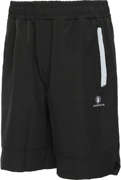 Lumberjack CT220 Bowıe Mesh Detaıl S Siyah Erkek Şort