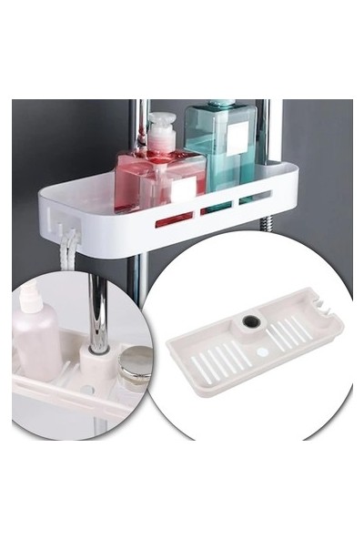Turkish A2Z Banyo Duş Organizer Plastik Sabunluk - 28.5-11.5-4 Cm Turkish A2Z Banyo Duş Organizer Plastik Sabunluk - 28.5-11.5-4 Cm