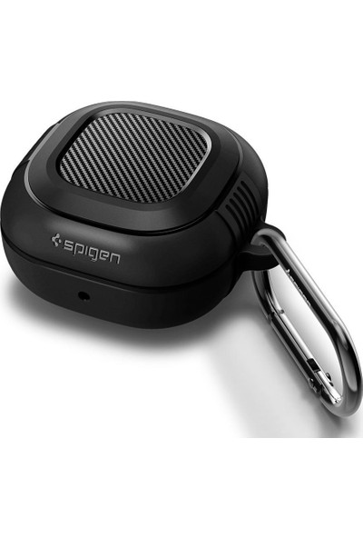 Spigen Samsung Galaxy Buds Pro / Buds Live Kılıf Rugged Armor Black - ASD01276 Spigen Samsung Galaxy Buds Pro / Buds Live Kılıf Rugged Armor Black - ASD01276