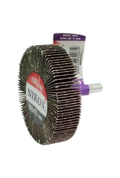 Nikon Saplı Mob Fırfır Zımpara Mop Keçe Zımpara 60 x 30 MM-100 Kum Nikon Saplı Mob Fırfır Zımpara Mop Keçe Zımpara 60 x 30 MM-100 Kum