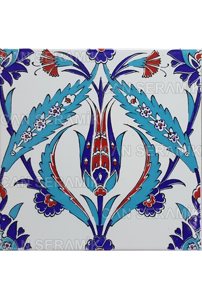 Can Seramik – 20*20 Cm. Cç-2 Çini Karo ( 5' Li 1 Paket) Can Seramik – 20*20 Cm. Cç-2 Çini Karo ( 5' Li 1 Paket)