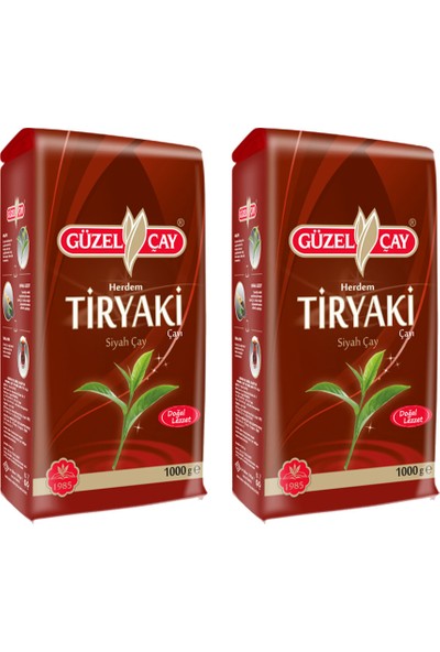Güzel Çay Tiryaki 1000g Fırsat (x2 adet) Güzel Çay Tiryaki 1000g Fırsat (x2 adet)