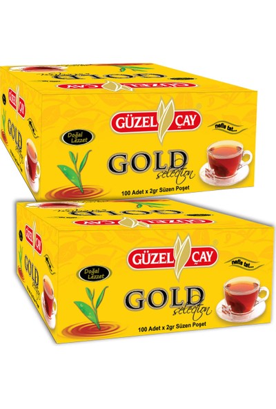 Güzel Çay Gold Selection 2GR*100 'lü Fırsat (x2 adet)