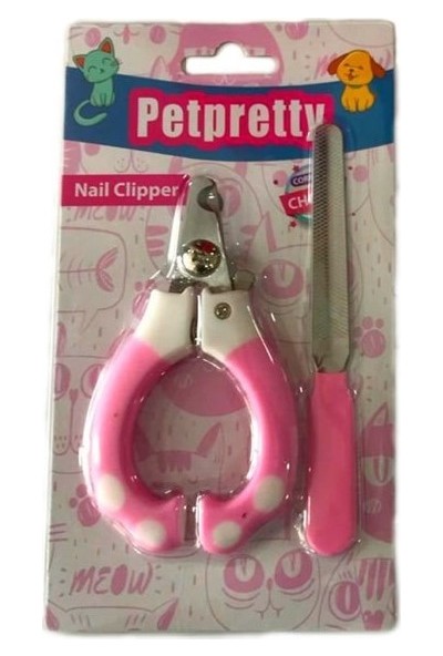 Pet Pretty Köpek Tırnak Makası Törpü Hediyeli