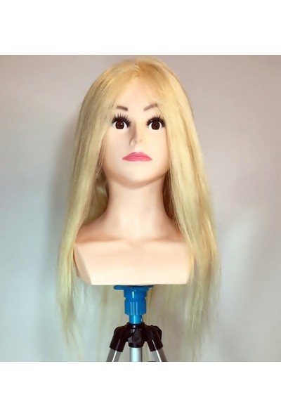 Prodiva Kuaför Eğitim Mankeni Omuzlu Gerçek Saç - Kuaför Eğitim Puppeti - Super Platin 65-70CM Prodiva Kuaför Eğitim Mankeni Omuzlu Gerçek Saç - Kuaför Eğitim Puppeti - Super Platin 65-70CM