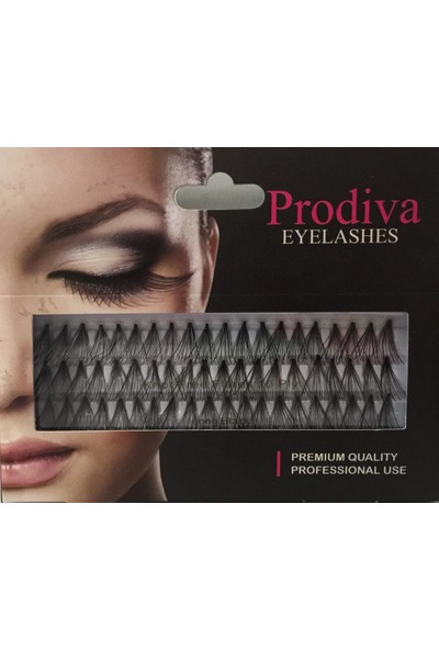 Prodiva Marka 10 Ply 60 Adet Düğümsüz Tekli Takma Kirpik - Long Prodiva Marka 10 Ply 60 Adet Düğümsüz Tekli Takma Kirpik - Long