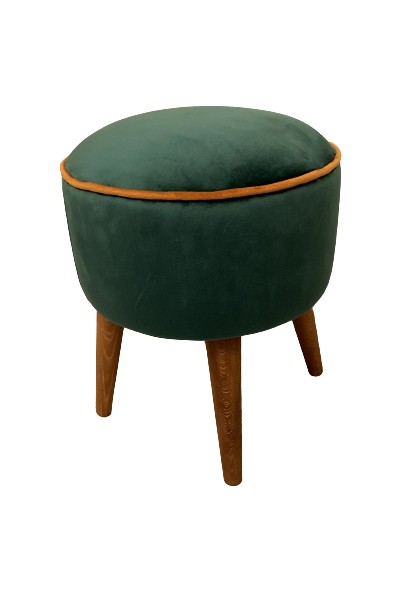 Kargola Gelsin Ahşap Ayaklı Puf Koltuk Yeşil Kargola Gelsin Ahşap Ayaklı Puf Koltuk Yeşil