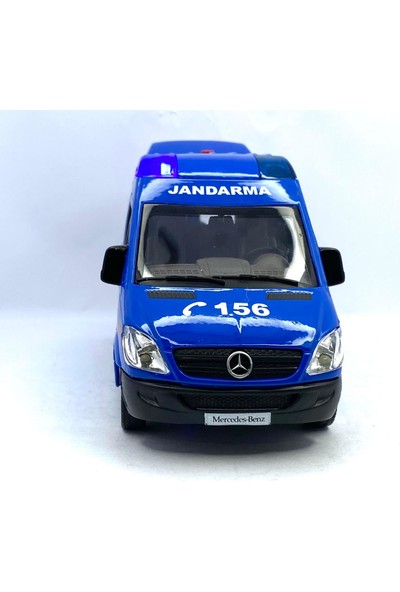 Vardem 1:32 Işıklı Sesli Metal Polis - Jandarma - Itfaiye Araba Mercedes Benz Sprinter Vardem 1:32 Işıklı Sesli Metal Polis - Jandarma - Itfaiye Araba Mercedes Benz Sprinter