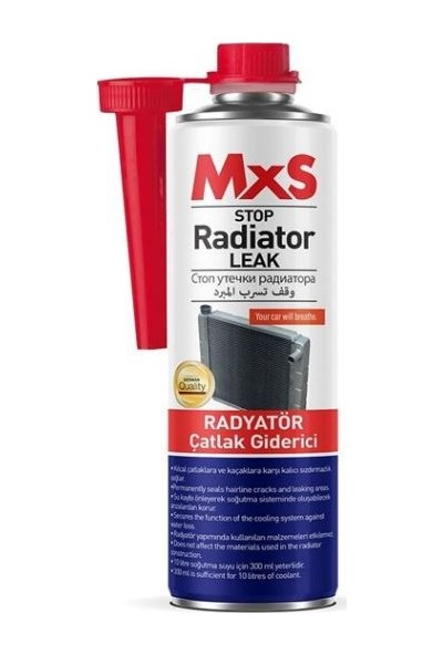 MXS Radyatör Kaçak Çatlak Giderici 300ML