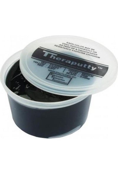 Cando Theraputty El Egzersiz Hamuru Siyah (Çok-Sıkı)