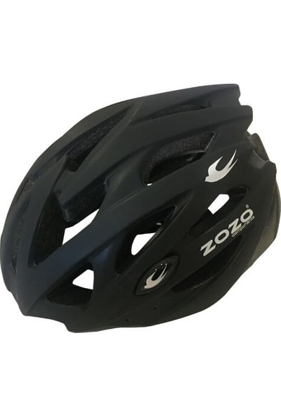 Zozo Mv 29 Mat Siyah Işıklı Bisiklet Kaskı M-L-Xl Beden 2021