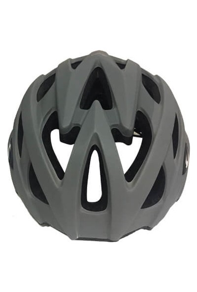 Zozo Mv 29 Mat Gri Işıklı Bisiklet Kaskı M-L-Xl Beden 2021