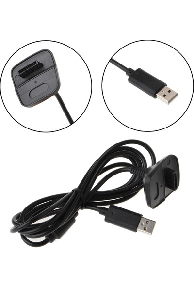 Starx Xbox 360 Gamepad USB Kol Şarj Kablosu Starx Xbox 360 Gamepad USB Kol Şarj Kablosu