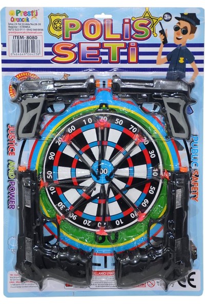 Prestij Oyuncak Polis Seti Siyah