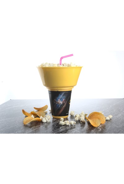 Batman Lisanslı Mısır Kovalı Pipetli Bardak