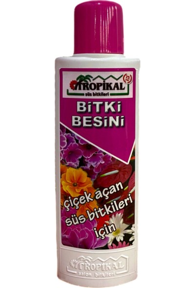 Tropikal Çiçek Açan Süs Bitkileri Için Bitki Besini 225 ml