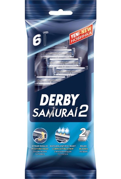 Derby Samuraı Platınum 2 6’ Lı Blister Derby Samuraı Platınum 2 6’ Lı Blister