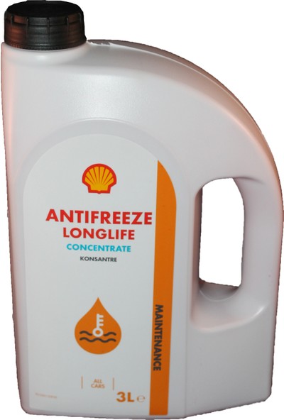 Shell Uzun Ömürlü Konsantre Organik Kırmızı Antifriz (3 Litre) Shell Uzun Ömürlü Konsantre Organik Kırmızı Antifriz (3 Litre)