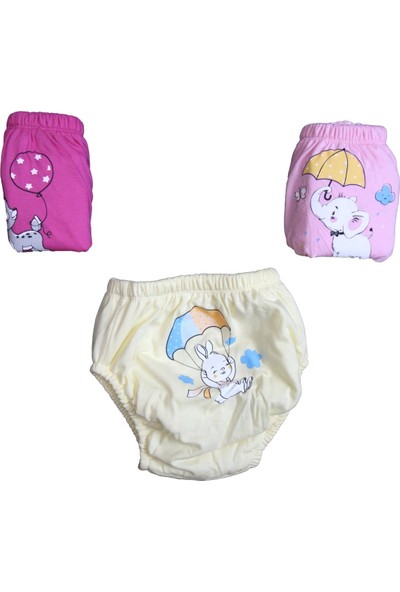 Poopes Kız Bebek Baskılı Alıştırma Külodu-Ceylan Serisi Poopes Kız Bebek Baskılı Alıştırma Külodu-Ceylan Serisi