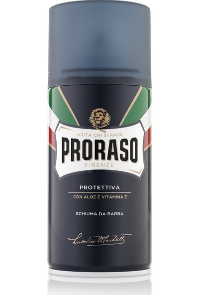 Proraso Aloe Vera Özlü ve Vitamin E Tıraş Köpüğü 300 ml