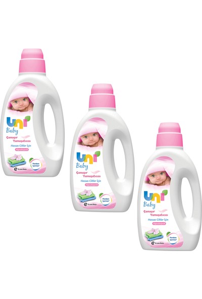 Uni Baby Çamaşır Yumuşatıcısı 1500 ml 3 Adet